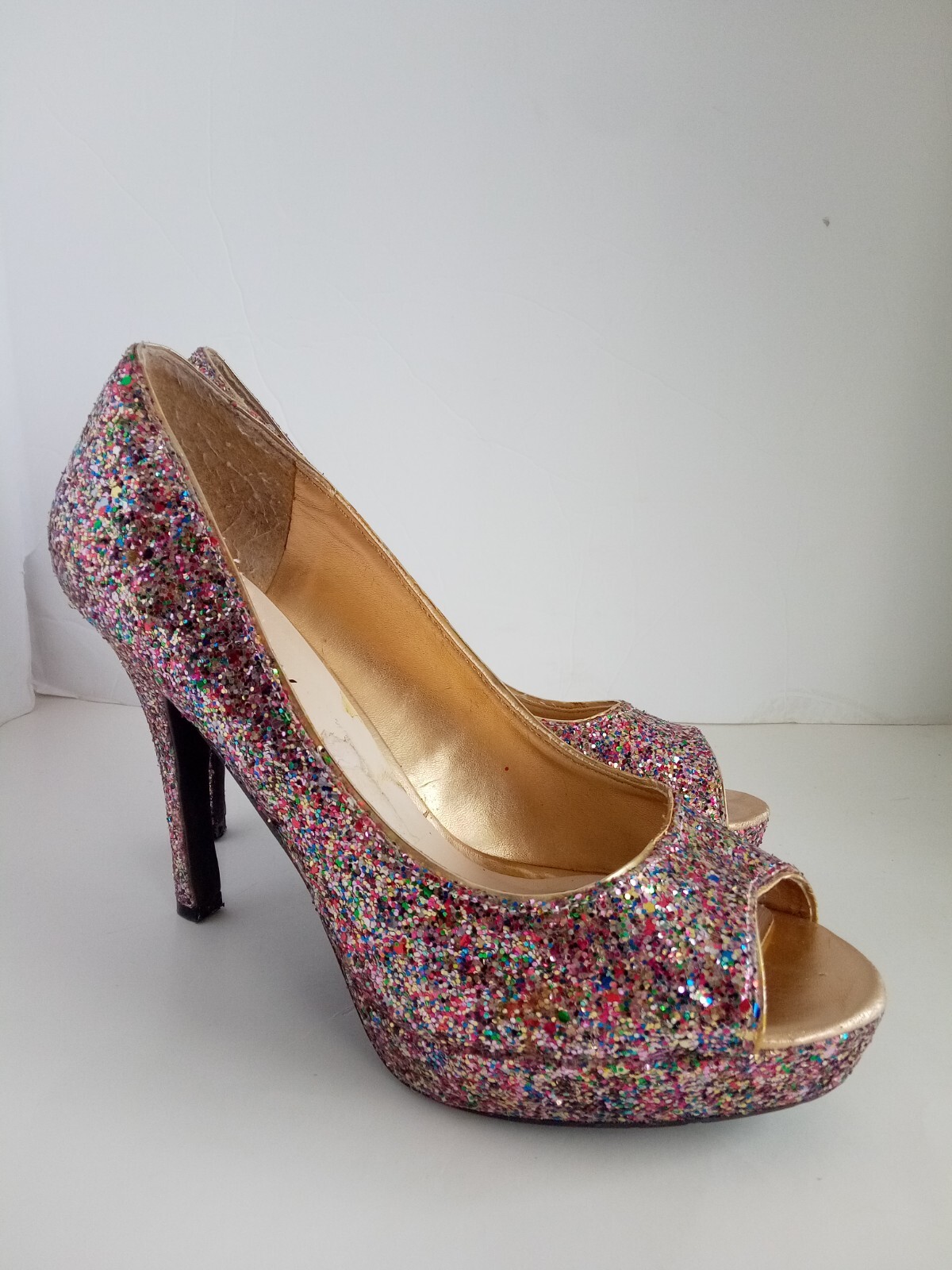 Rare vintage candies Glitter Pumps Kohls RN 73277 Siz… - Gem