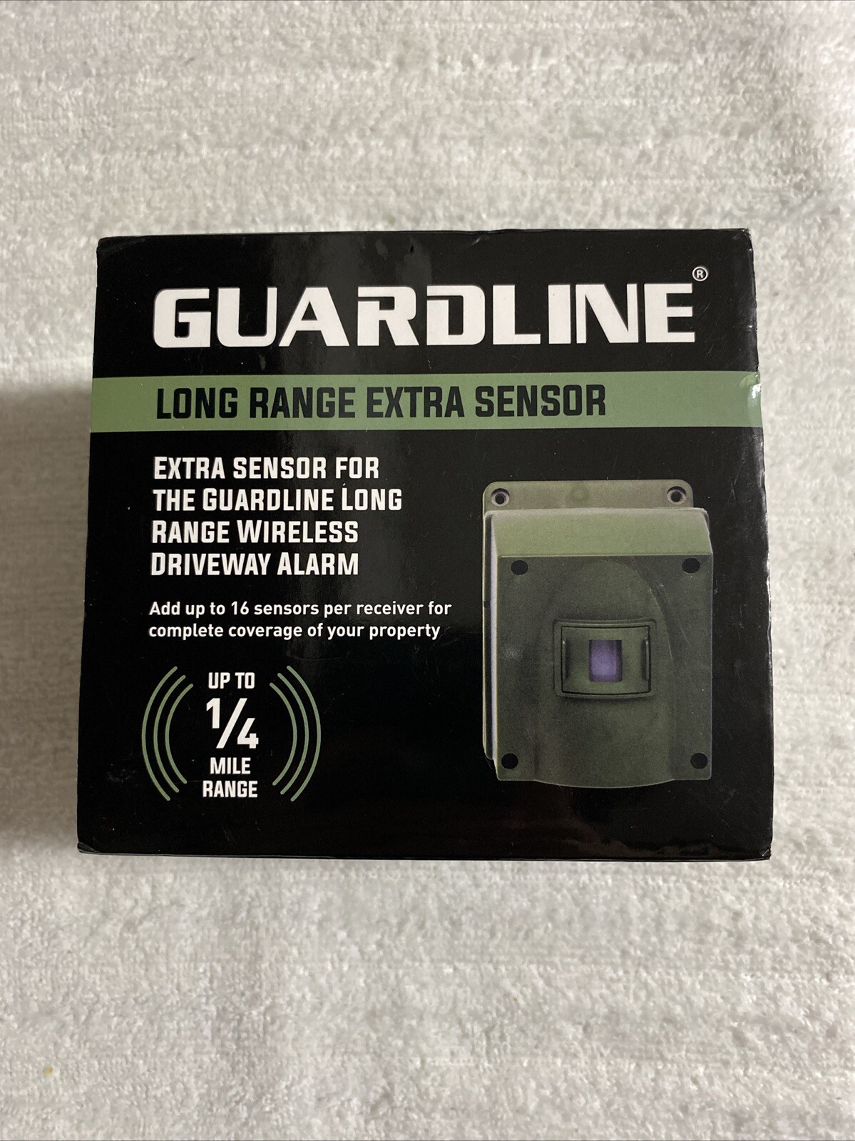 Extra Sensor for 1/ 4 Mile Long Range Driveway Alarm by Guardline - NEW ...