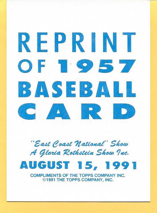 Frank Robinson 1957 Topps Reprint Card Cincinnati Reds Topps Baseball ...