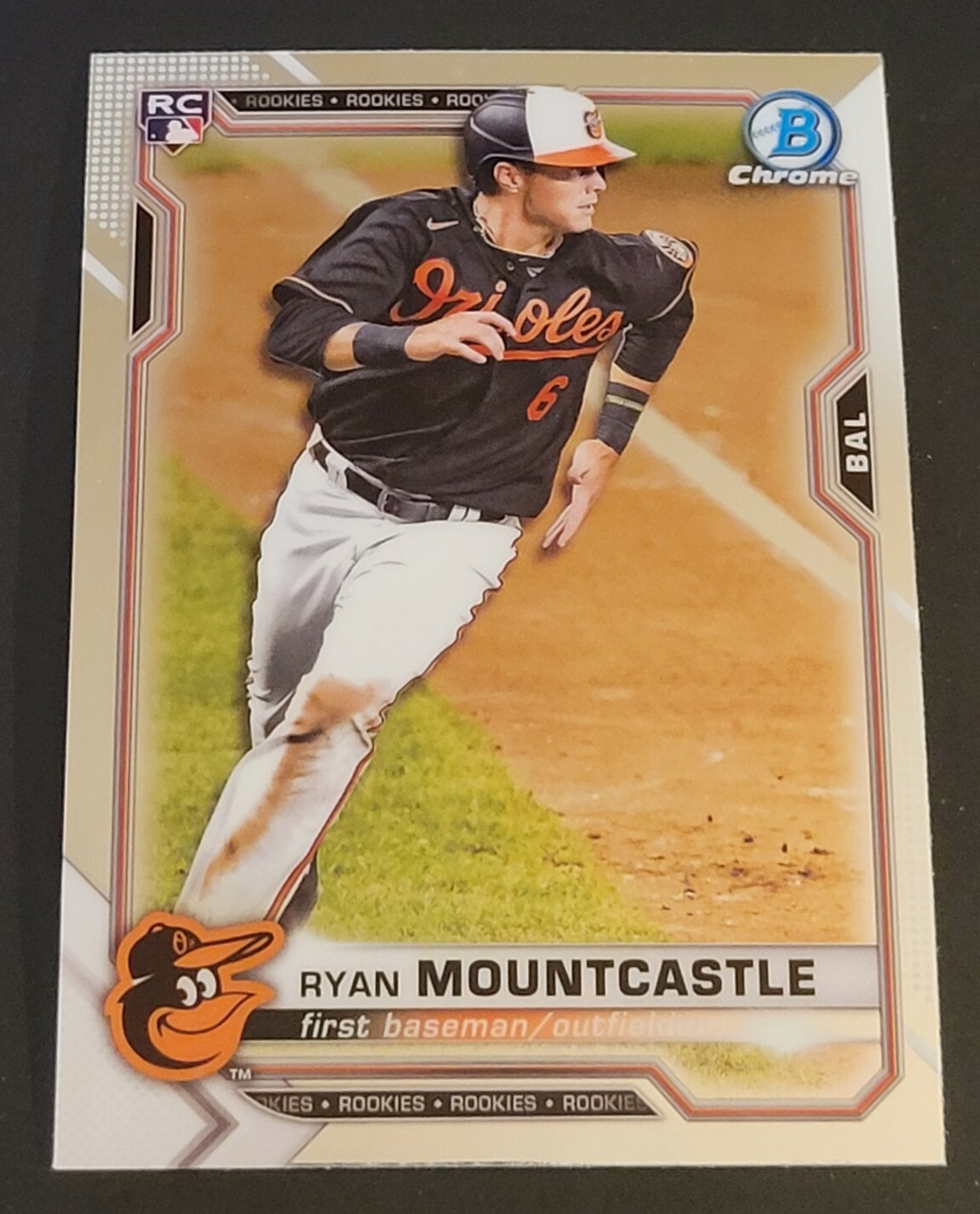 2021 Bowman Chrome Ryan Mountcastle Rookie Card RC #64 Orioles | eBay