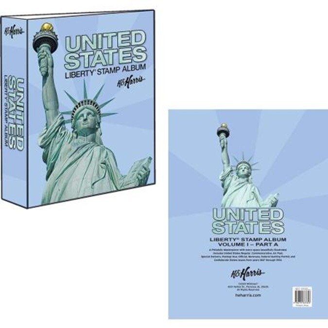 HE Harris Liberty Stamp Album US Liberty I Part A 1847 - 1994 PAGES ...