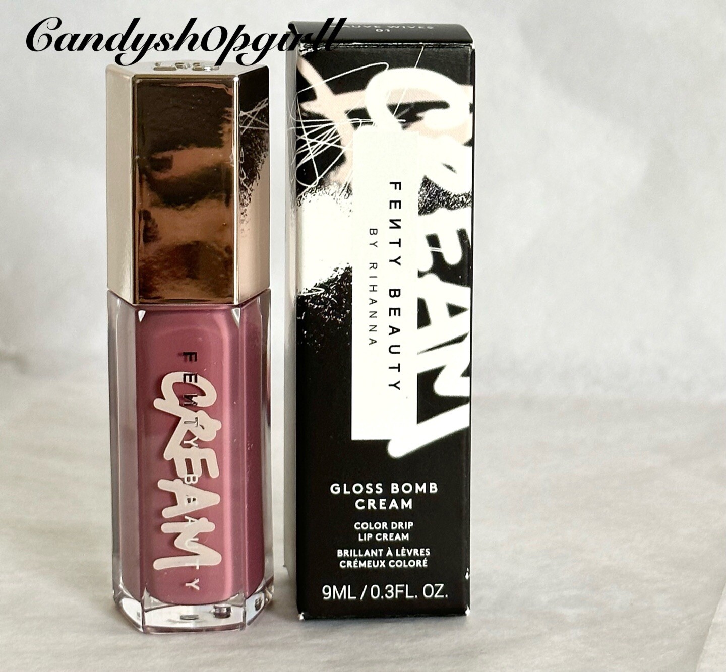 2x Fenty Beauty Glass Bomb Lip Gloss Cheeky Fussy Travel Size 5.5ml for ...