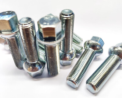 10 PCS M14x1.5x45 mm wheel lug bolts , M14x1,5 45mm thread length ...