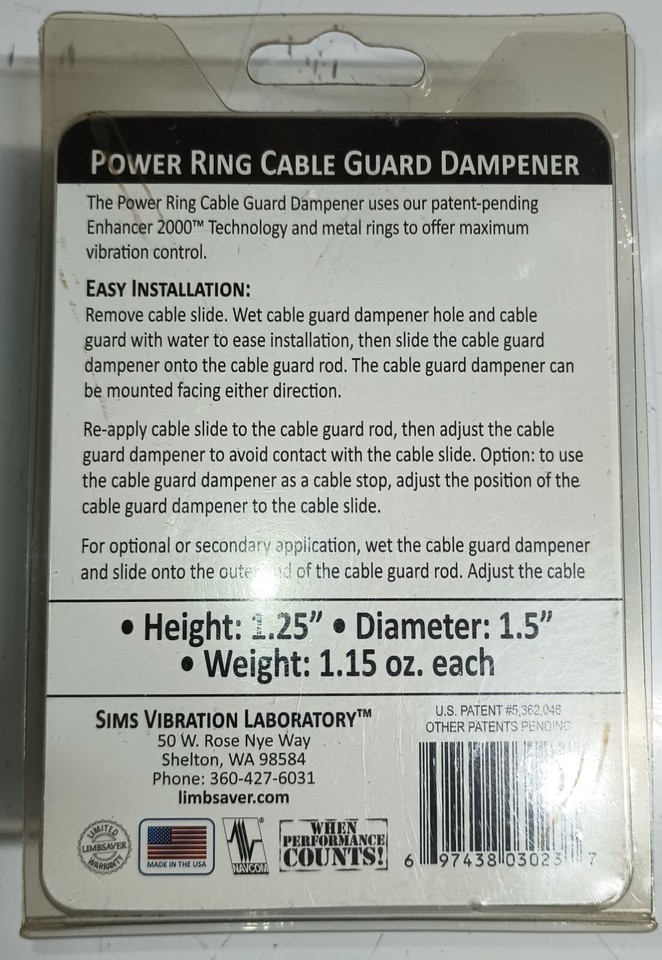 Limbsaver Power Ring Cable Guard Dampener 3023 | eBay