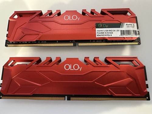RAM: OLOy 32GB (2 x 16GB) 288-Pin DDR4 SDRAM DDR4 3200 (PC4 25600) | eBay
