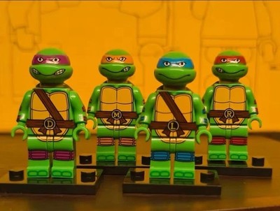 Teenage Mutant Ninja Turtle Custom Lego Minifigure Lot | eBay