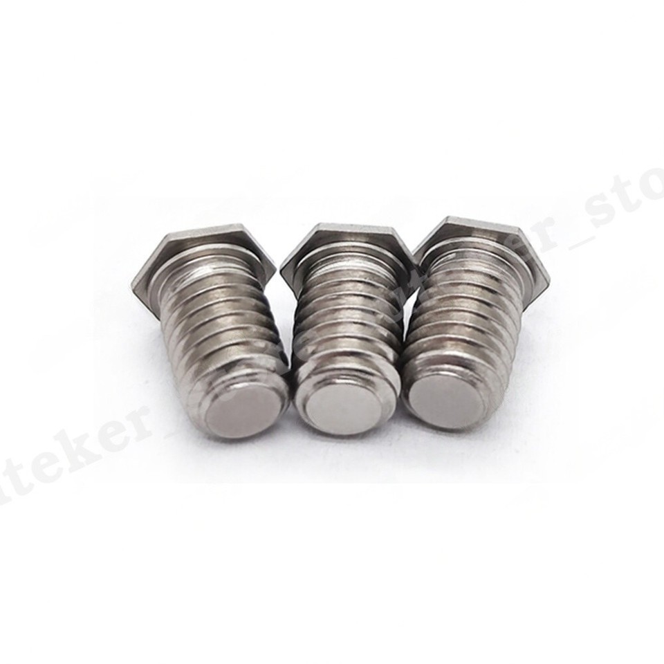 304 Stainless Steel M3 M4 M5 M6 Hex Head Pressure Riveting Screws Bolts ...