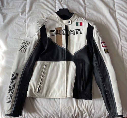 Dainese Ducati 'Isle of Man '78' leather jacket (Italian size 48) | eBay