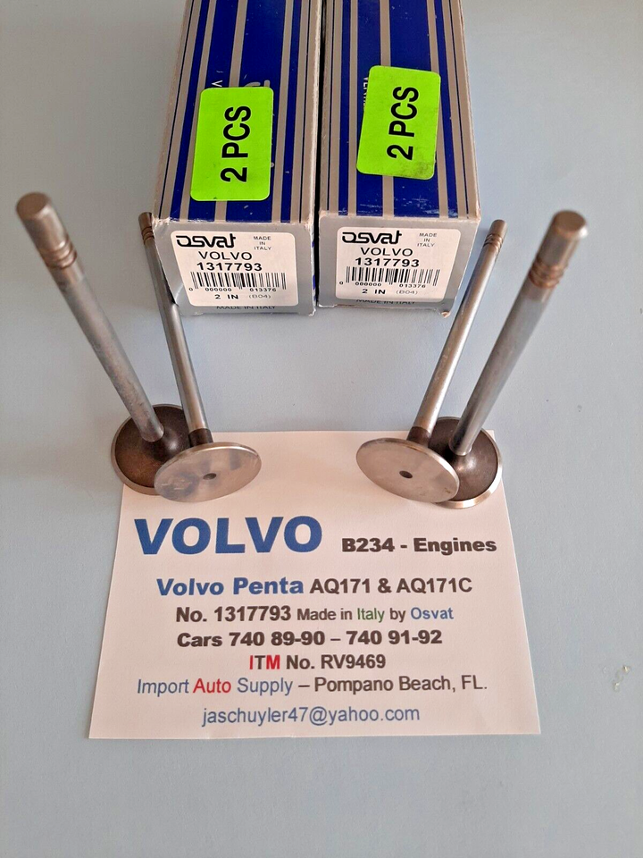 Volvo Penta AQ171A, AQ171C Volvo 740,940 B234 Engine 16V DOHC - Intake ...