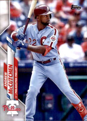 2020 Topps #467 Andrew McCutchen Series 2 Philadelphia Phillies ...