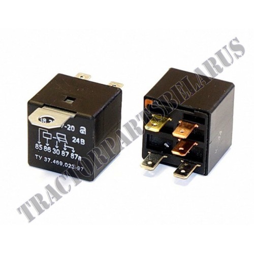 Belarus tractor starter relay 24v (5 contacts) 50/80/500/800/900/1000 ...
