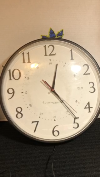 Innovation Wireless Sync Analog Clock Government Wall Clock With Power ...