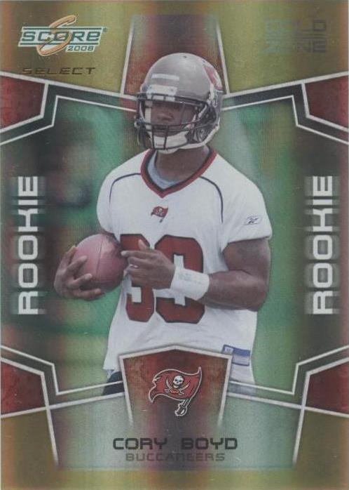 2008 Score Select - Rookie Cory Boyd #428 Gold Zone /50 (RC) for sale ...