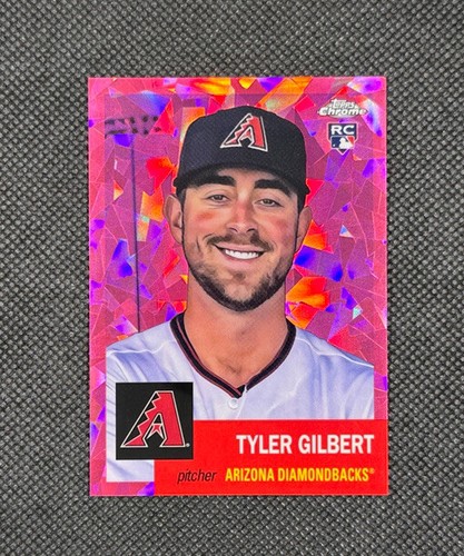 2022 Topps Chrome Platinum Anniversary Baseball Tyler Gilbert Red ...