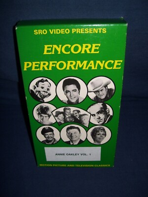 Encore Performance Annie Oakly Vol. 1 Used VHS SRO Video Presents | eBay