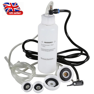 Vehicle Brake and Clutch Bleed Bleeder Easy Bleeding Kit One Handed ...