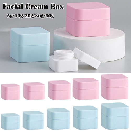 Multicolor Makeup Jar Plastics Empty Container Cosmetic Plastic Box ...
