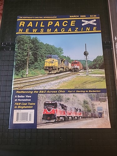 Railpace Railroad News Magazine March 2006 | eBay