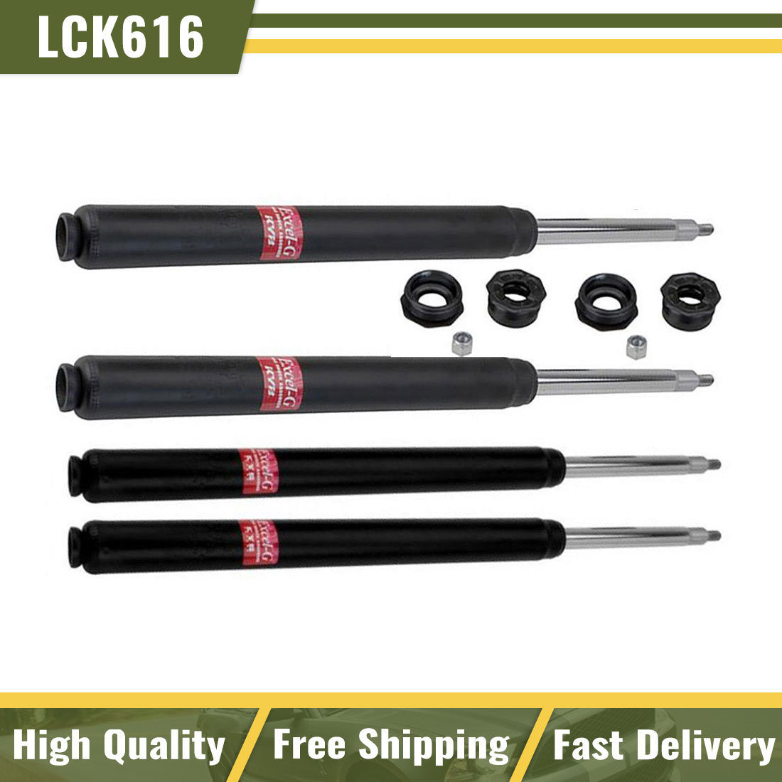 KYB 4 SHOCKS fits NISSAN DATSUN 260Z 280Z 74 75 76 77 78 - 361002 ...