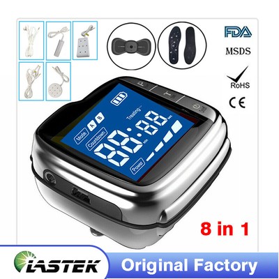 LASTEK Red Light Laser Watch + 5 ENT Probes Magnetic Therapy Insoles ...