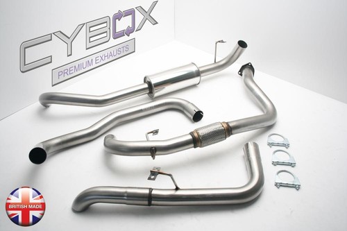 TOYOTA LAND CRUISER HDJ80, CYBOX 2.5" STAINLESS STEEL EXHAUST SYSTEM ...
