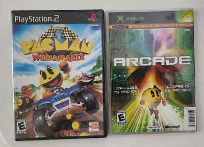 Factory Sealed Pac-Man World Rally (Sony PlayStation 2, 2006) PS2 With ...