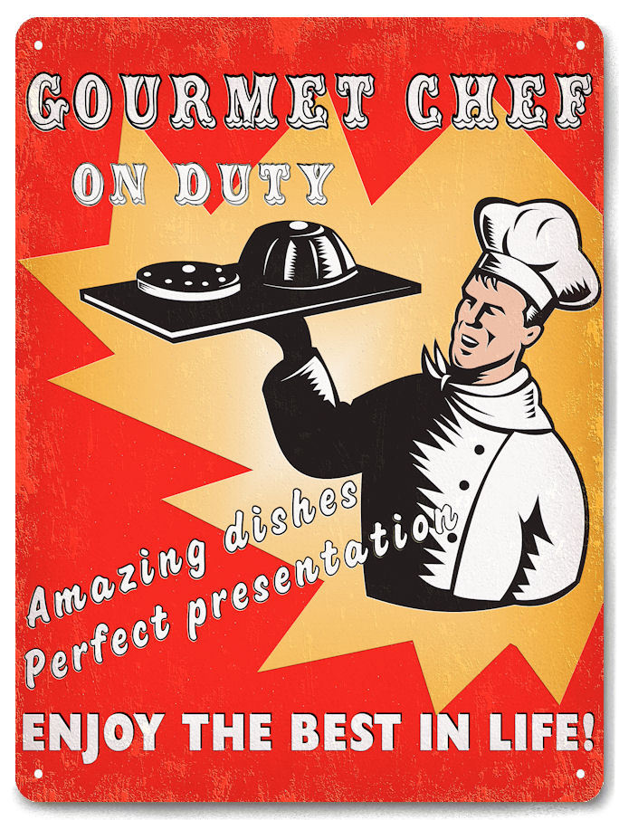Chef Funny Signs Never Trust A Skinny Cook, Funny Chef Quotes Free