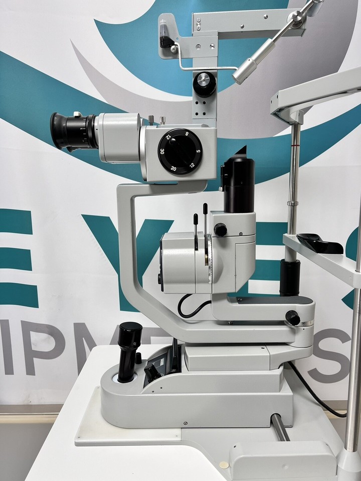 Carl Zeiss 20 SL Slit Lamp w/ Haag Streit 870 Tonometer | eBay