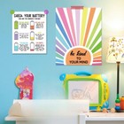 1sheet Rectangle with Face Pattern Paper Gift Wrapping Paper Word ...