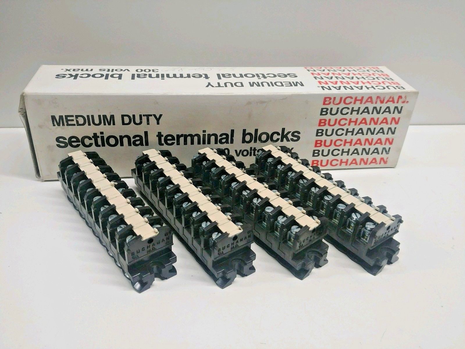LOT OF (40) NEW OLD STOCK! BUCHANAN MEDIUM DUTY SECTIONAL TERMINAL ...