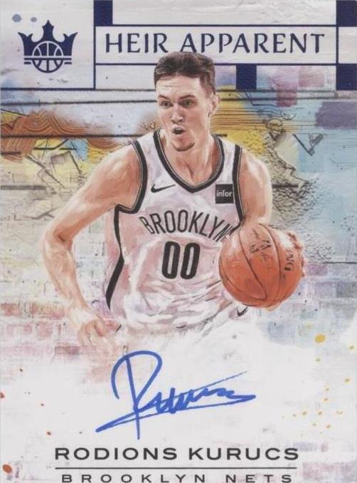 2018-19 Panini Court Kings - Heir Apparent Autographs Rodions Kurucs # ...