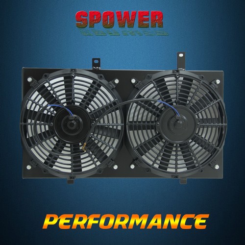 Aluminum Fan Shroud With 12"Fans For Toyota Corolla Sprinter AE86 1983 ...