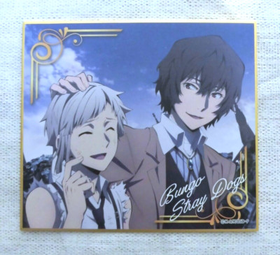 Bungo Stray Dogs mini shikishi Nakajima Atsushi Dazai Osamu A | eBay