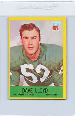 1967 Philadelphia #138 Dave Lloyd Eagles EX *DA-AA9869 | eBay