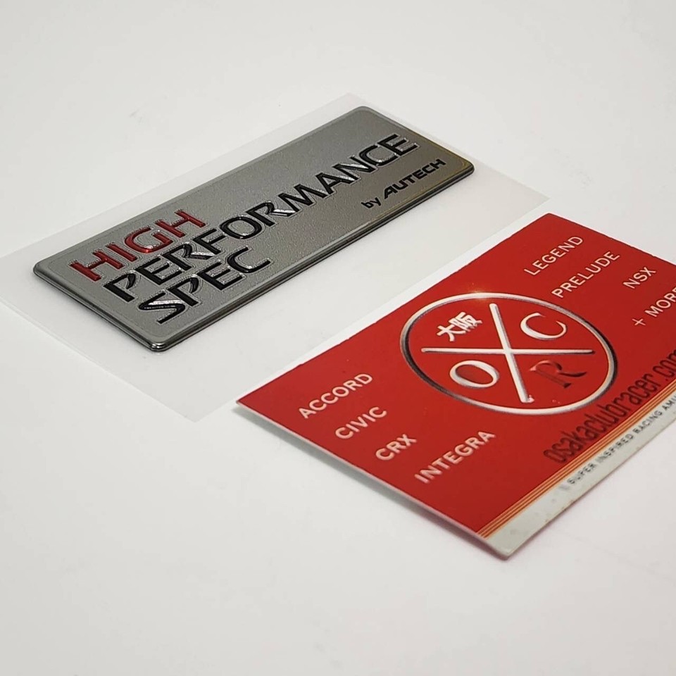 Genuine OEM Nissan AUTECH High Performance Spec Emblem Badge Dash Rear ...