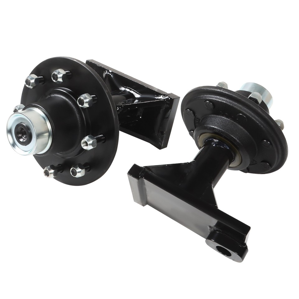 NEW Bolt On Wheels For Shipping Container Hub And Spindle Kit 8 x 6.5 ...