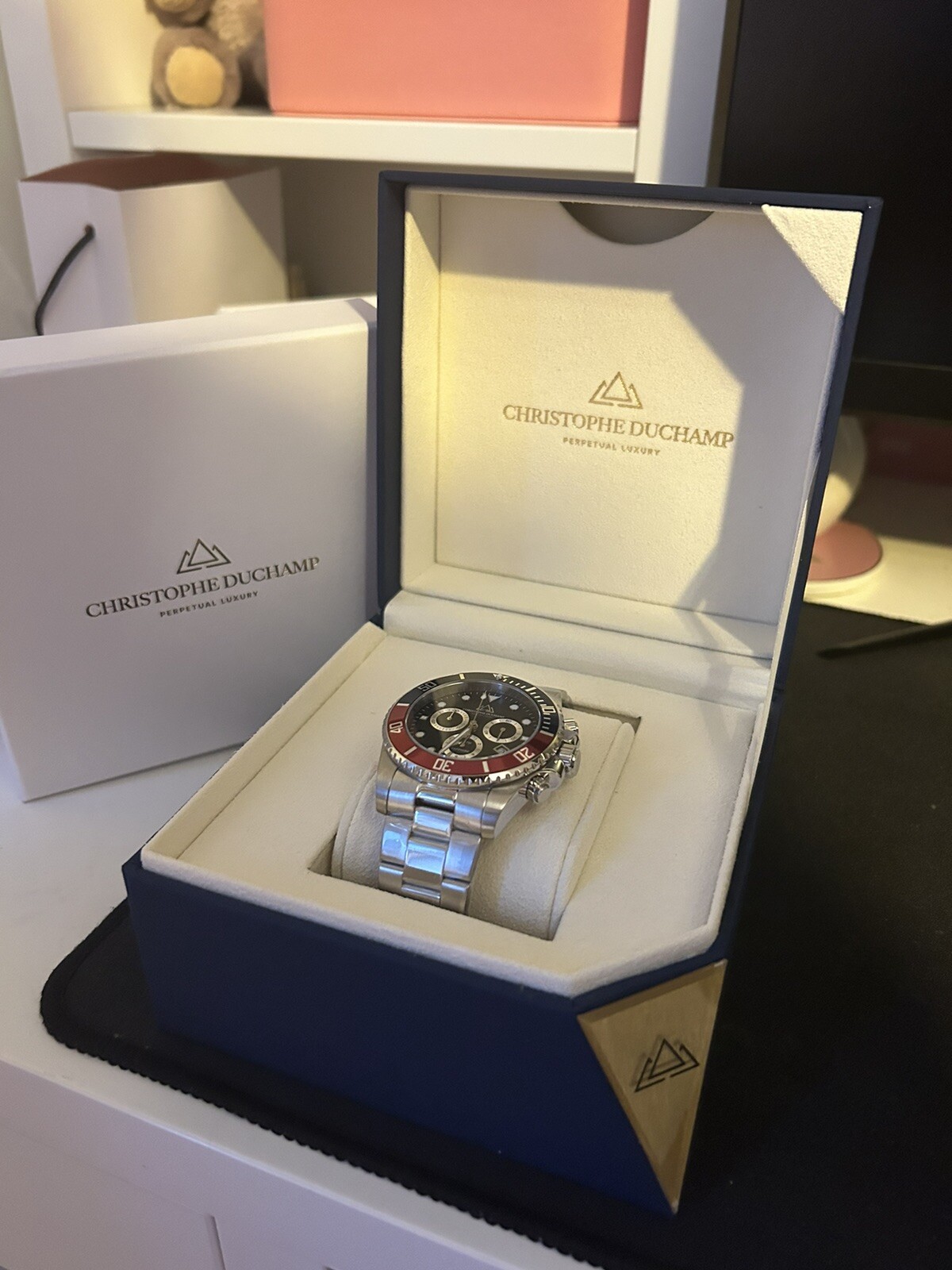christophe duchamp marine chrono brand new with tags | eBay UK