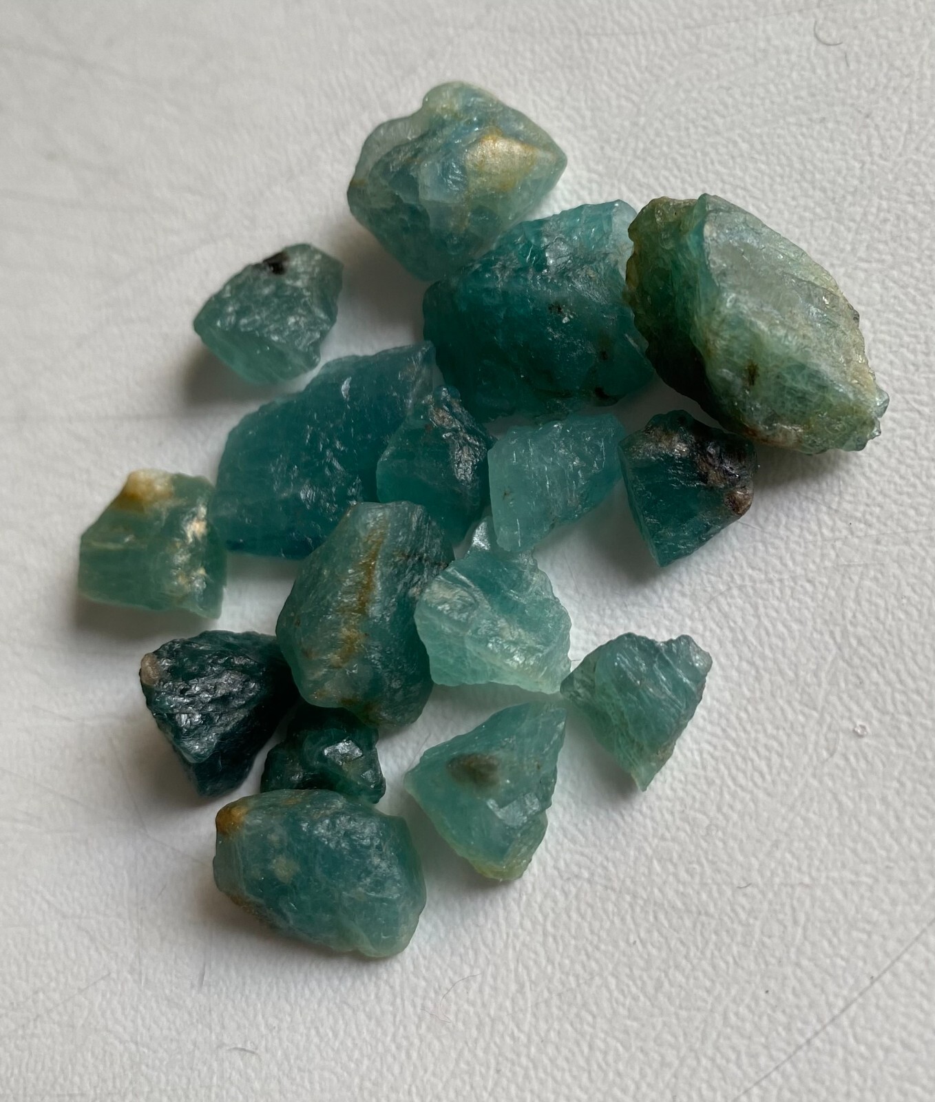 Nice Lot 127 cts Natural Bluish Green Colour Grandidierite Rough | eBay