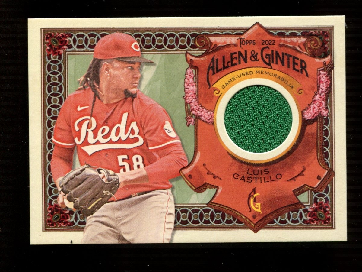 2022 Topps Allen & Ginter Jersey Relics #AGRA-LC Luis Castillo | eBay
