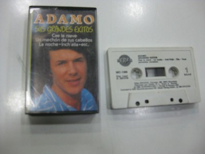 ADAMO CASSETTE PLUS GRANDS HITS ESPAGNOL 1990 | eBay