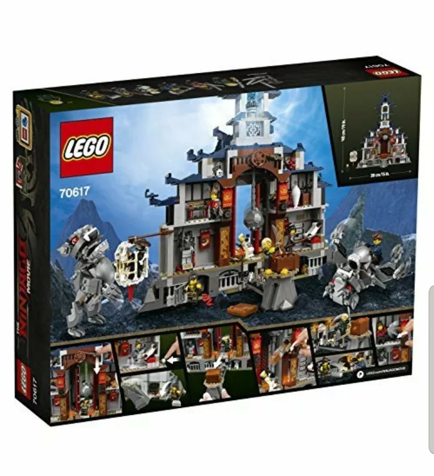 LEGO The LEGO Ninjago Movie: Temple of The Ultimate Ultimate Weapon ...