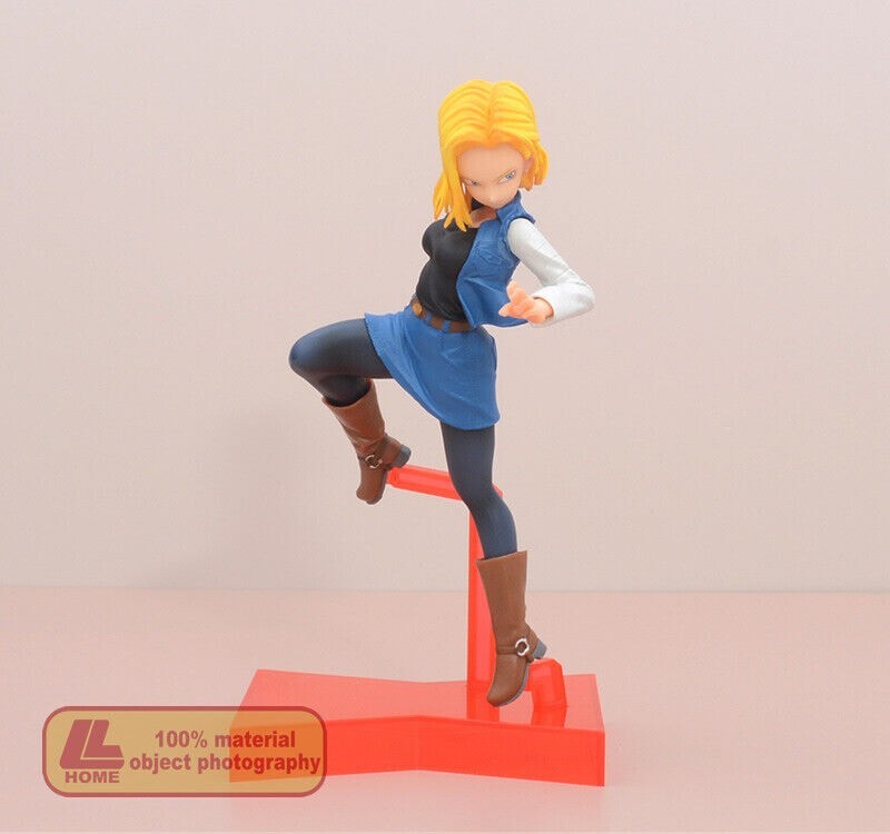 Anime Dragon Ball Z Super Android NO.18 & 17 2pcs set PVC Figure statue ...