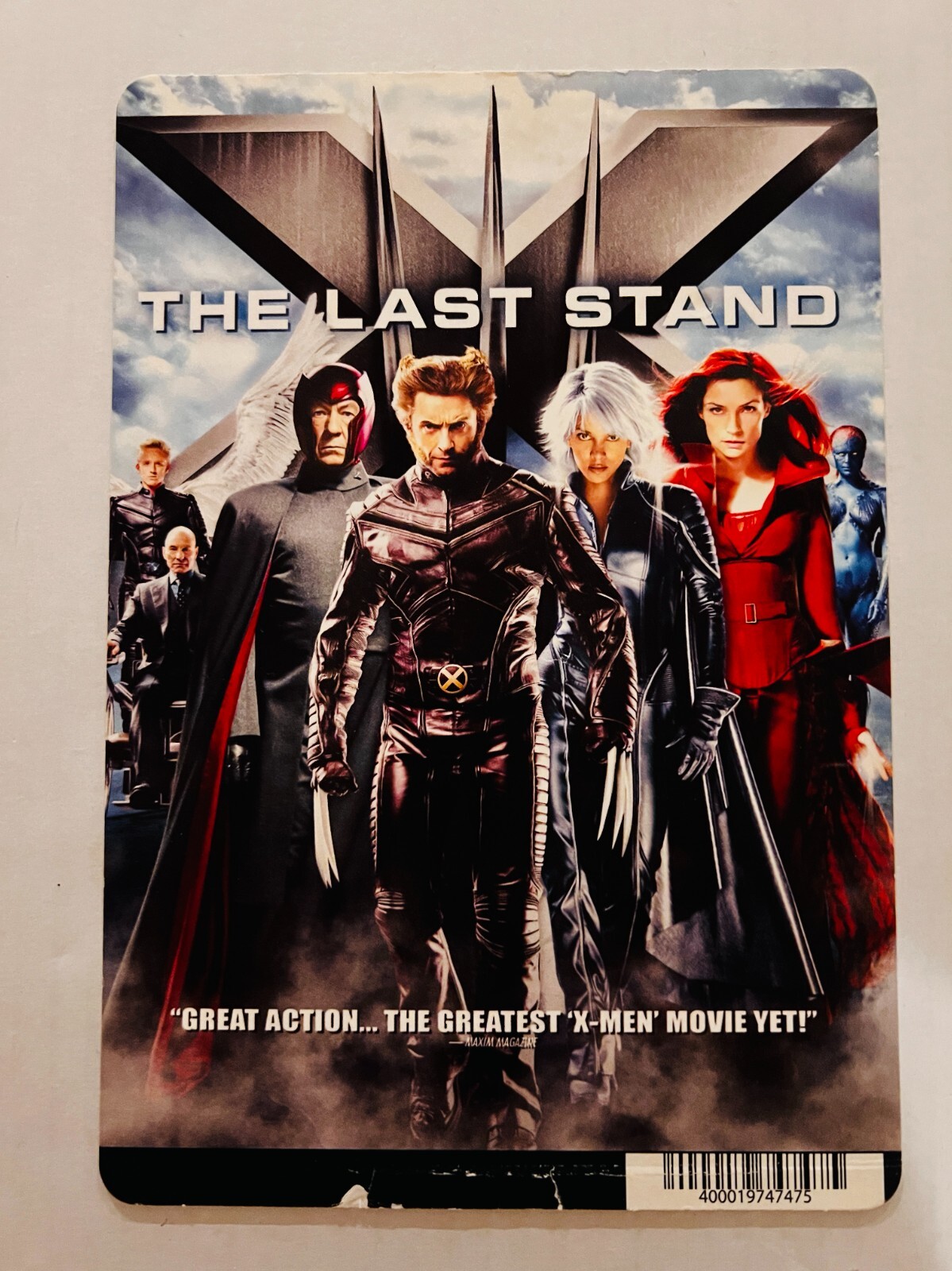 Blockbuster Movie Shelf Display Card 5.5" x 8" X-MEN The Last Stand😍 | eBay