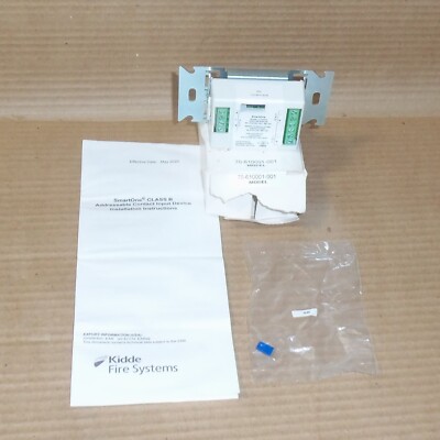 NEW KIDDE 70-610001-001 SMARTONE CLASS B ADDRESSABLE CONTACT FIRE ALARM ...