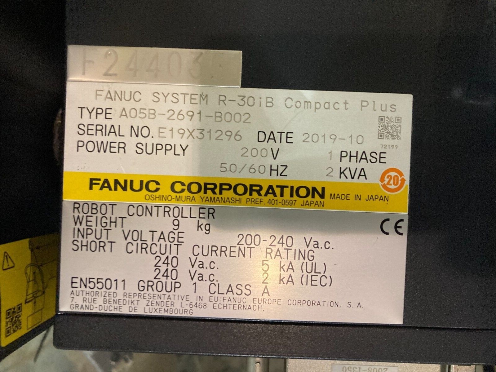 Demo Fanuc SR6-iA Scara Robot (6 kg payload, 650mm reach) | eBay