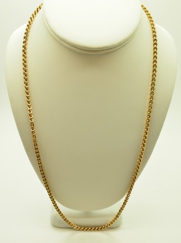 14k Yellow Gold Unique Cable Rolo Chain Necklace GOLD-2298 | eBay
