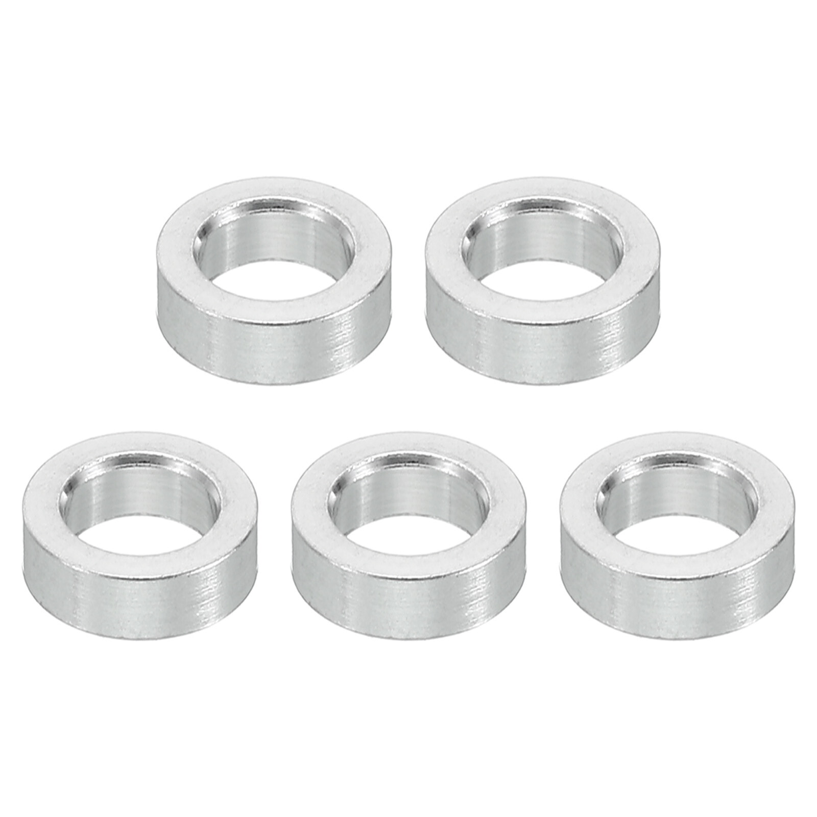 M5 Aluminum Spacers, 5 Pcs Metal Spacer Aluminum 5.2mm ID x 8mm OD x 2 ...