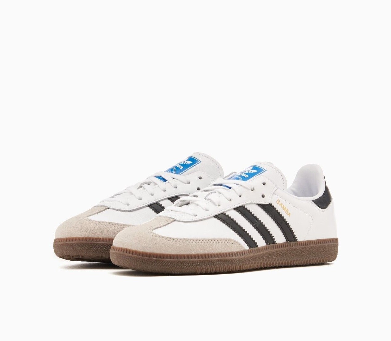 adidas Samba OG Cloud White Core Black IE3675 GS & Women's Size New | eBay