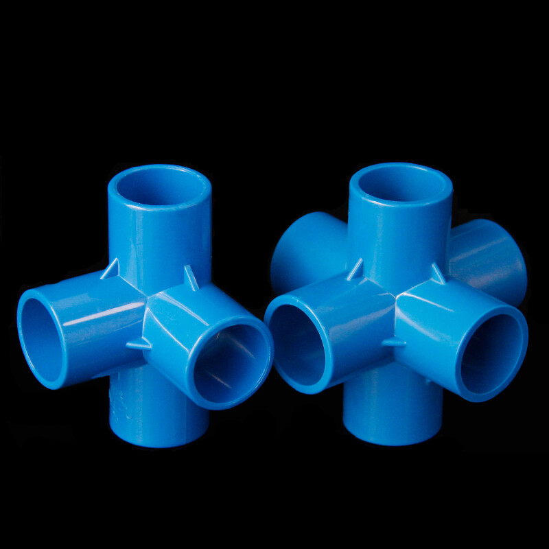 PVC Fitting 3-4-5-6 Way Furniture Grade Pipe Elbow Connector for ...