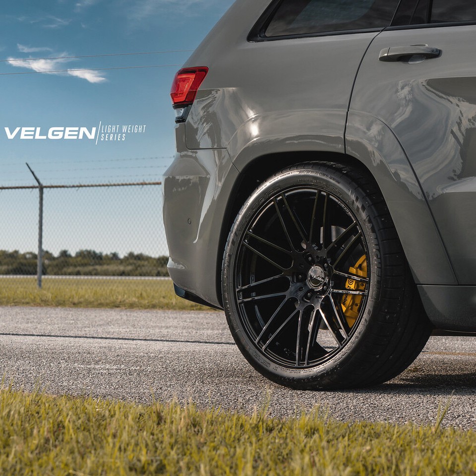 22" Velgen VF9 Black 22x10.5 Forged Wheels Rims Fits Ford Explorer ST ...